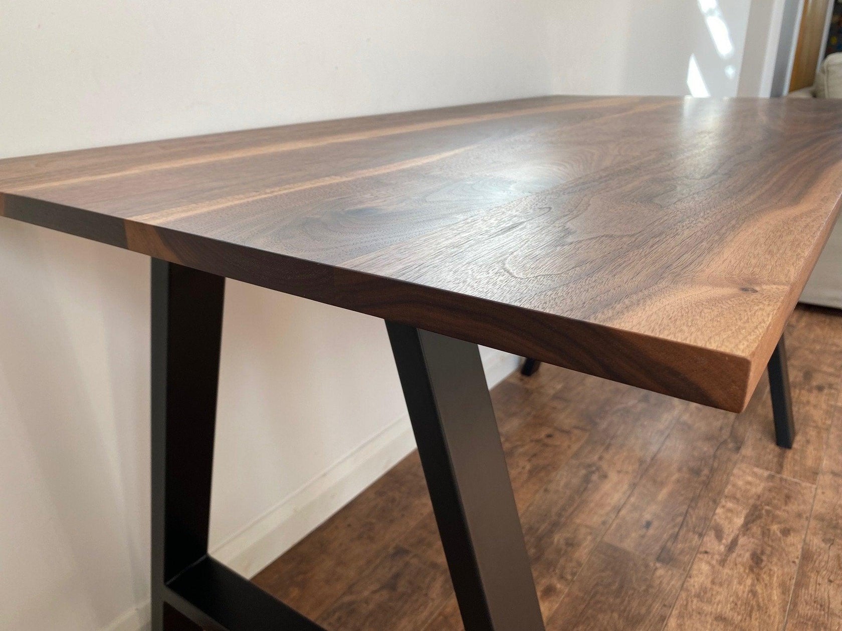 Black Walnut Desk For Office Computer Work – The Somerset Workshop